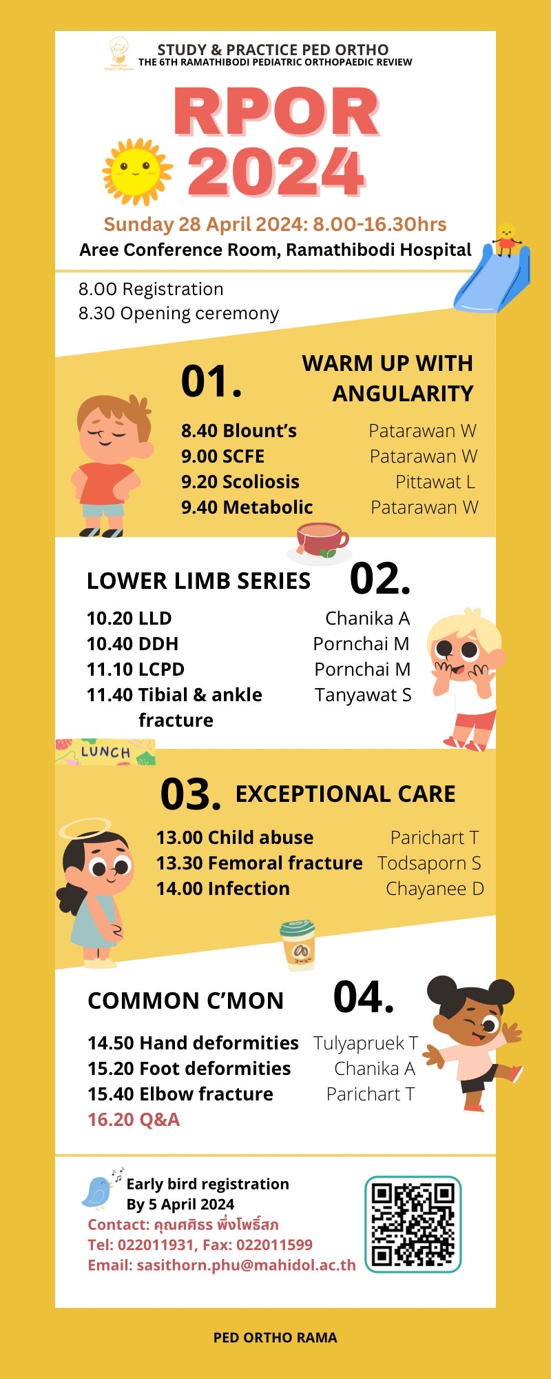 ข่าวประชุม & สัมมนา - RCOST | Royal College of Orthopaedic Surgeons of ...